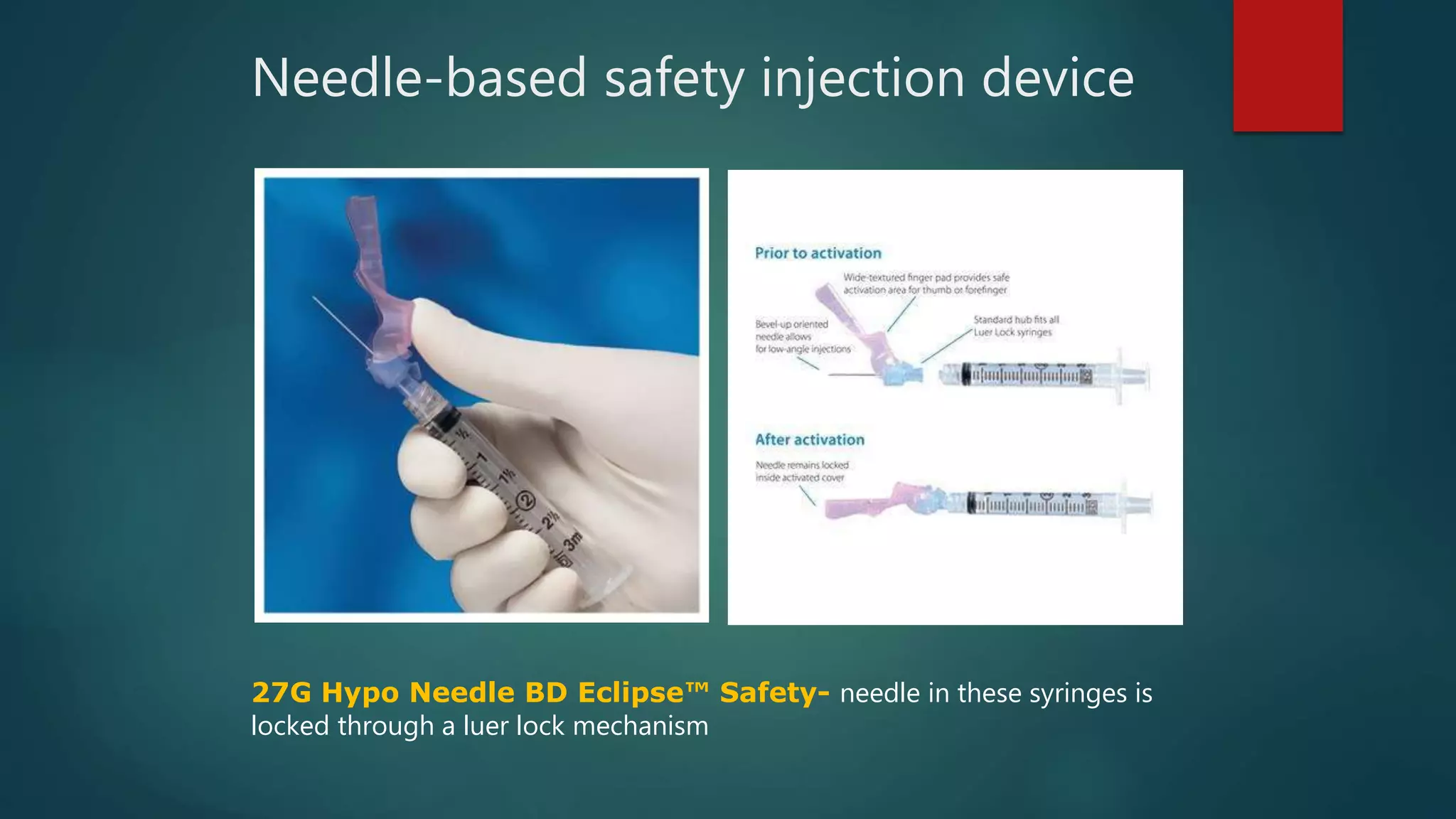 Needle stick sharps injury and its post exposure prophylaxis management ...
