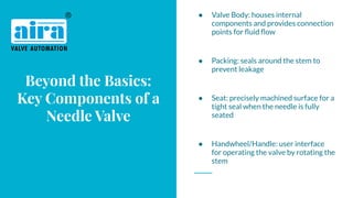 Needle Valves: The Unsung Heroes of Flow Control | PDF