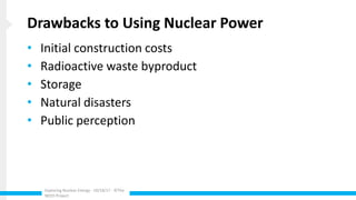 nuclear power plant | PPTX
