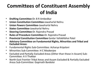 Need of constitution,preamble,constituent assembly,articles,schedule ...