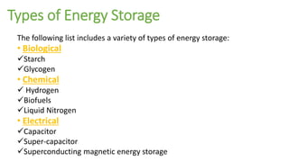 Energy Storage | PPTX