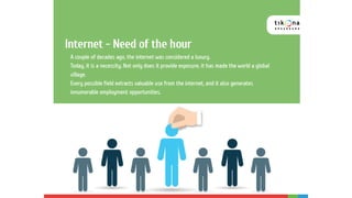 Need of internet | PPTX