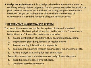 need of maintenance ppt akash.ppt akash d | PPT