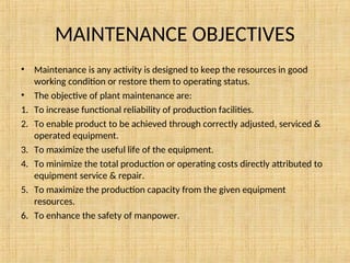 need of maintenance ppt akash.ppt akash d | PPT