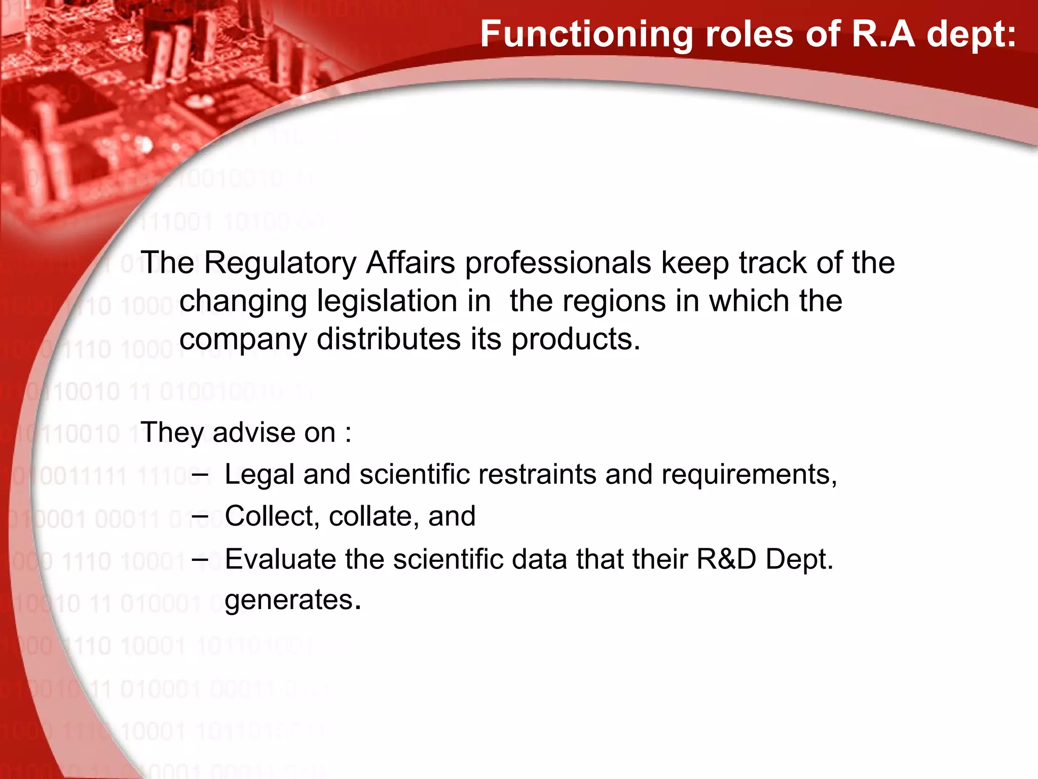 Need Of Regulatory Affairs In Biotechnology | PPT | Pharmaceutical ...