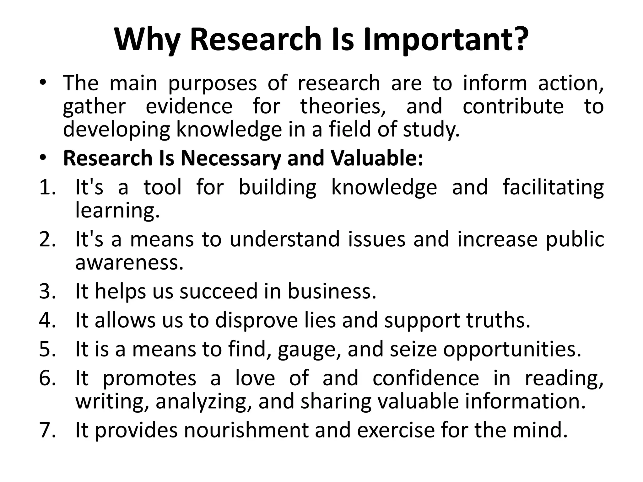 Need of Research- Why Necessary | PPTX Need of Research- Why Necessary | PPTX