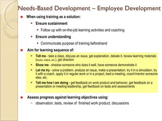 Needs based development | PPT