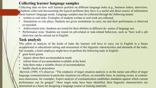 Needs Analysis.pptx of language teaching and learning | PPT