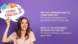 Needs Analysis previousto course design in EFL | PPTX