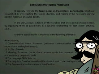 Needs analysis stare-dad | PPT