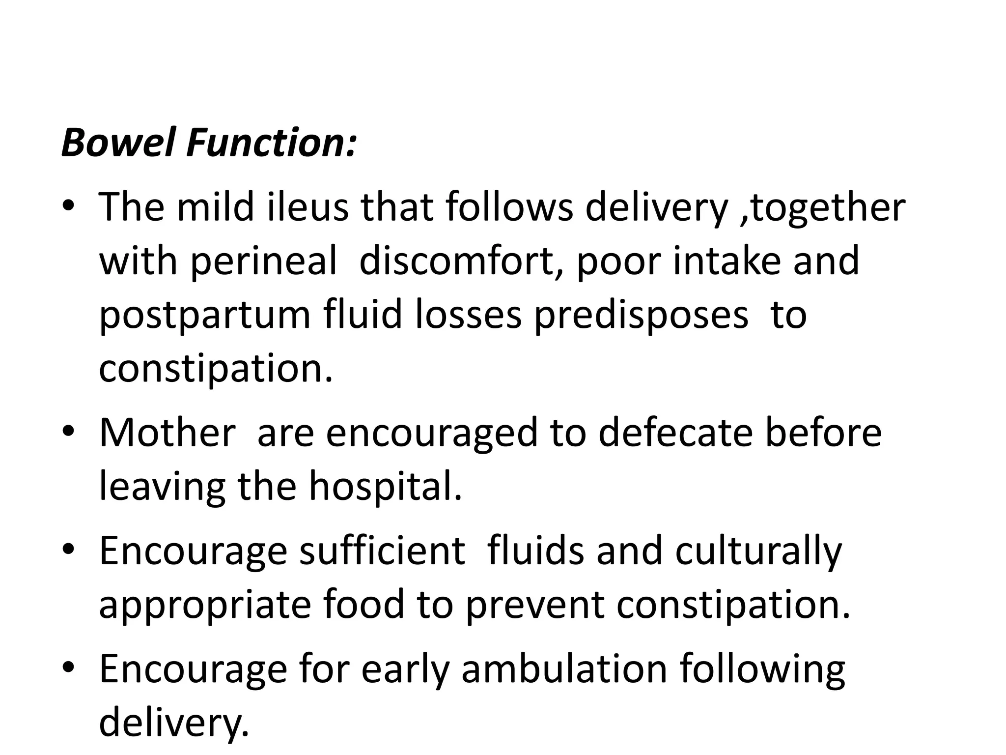 Needs and care of mother during puerperium | PPTX