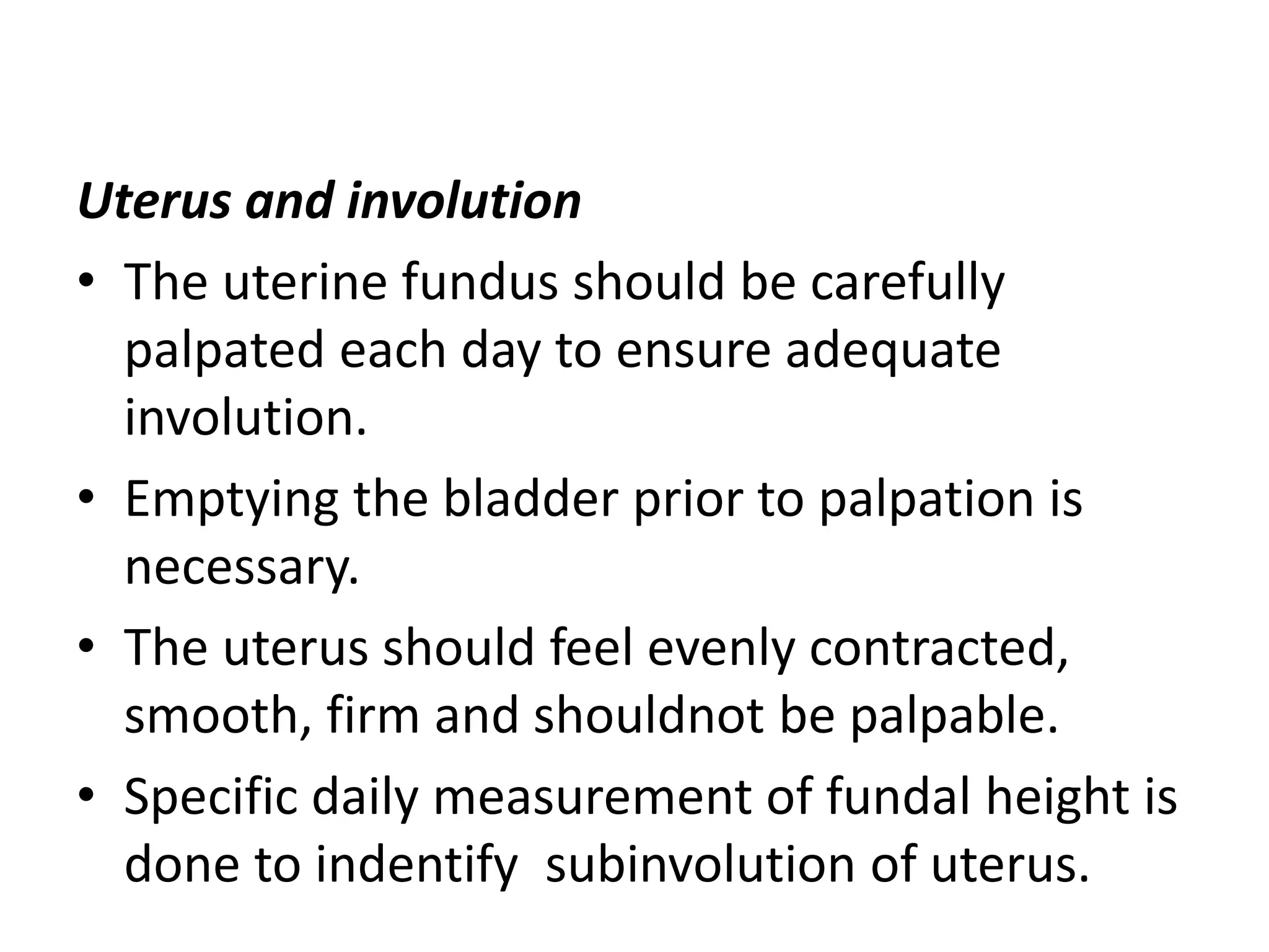 Needs and care of mother during puerperium | PPTX
