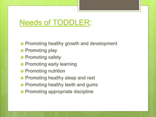 Needs and problems of children | PPTX