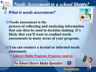 Needs assessment | PPTX