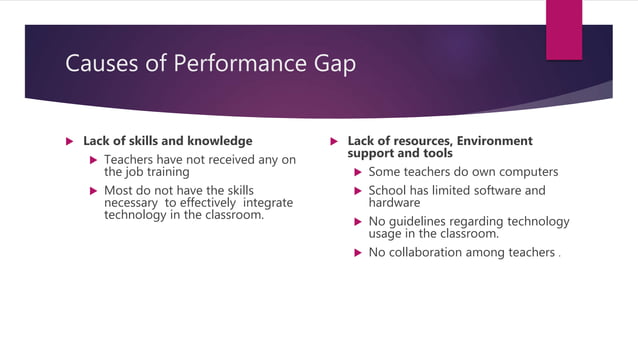 Needs assessment report | PPTX | IT and Internet Support | Internet