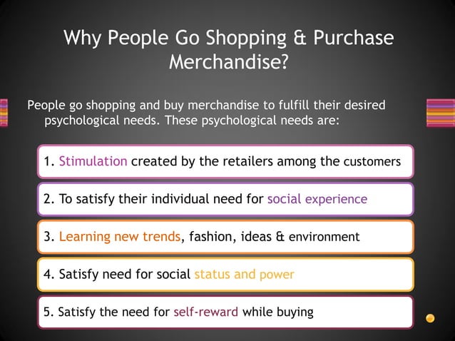 Needs from Retailing Management [Md. Abdur Rakib] | PPT