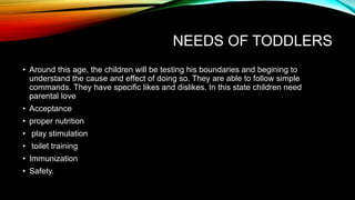 Needs of children | PPTX