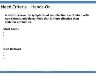 Need specification v1 | PDF
