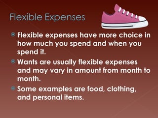 Needs vs wants | PPT