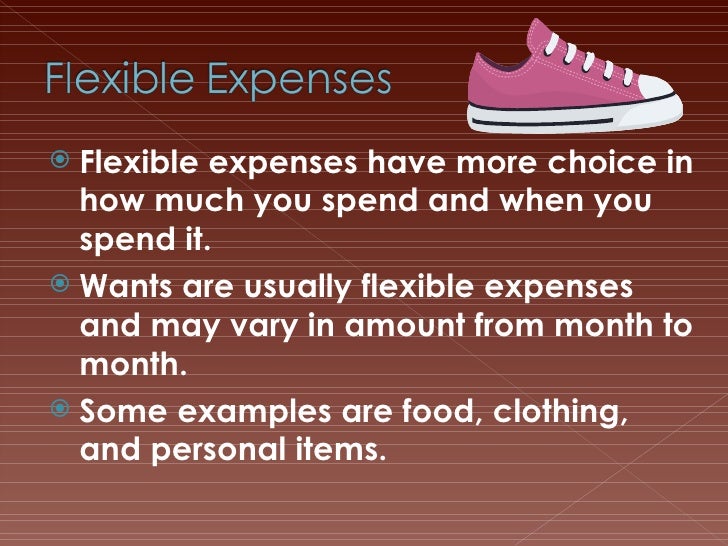 Types of flexible expenses - engineeringjery