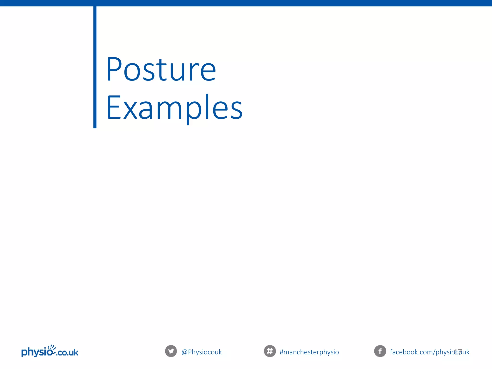 The "need to know" about posture and taping | PPTX