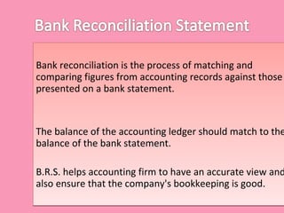 Bank Reconciliation | PPT