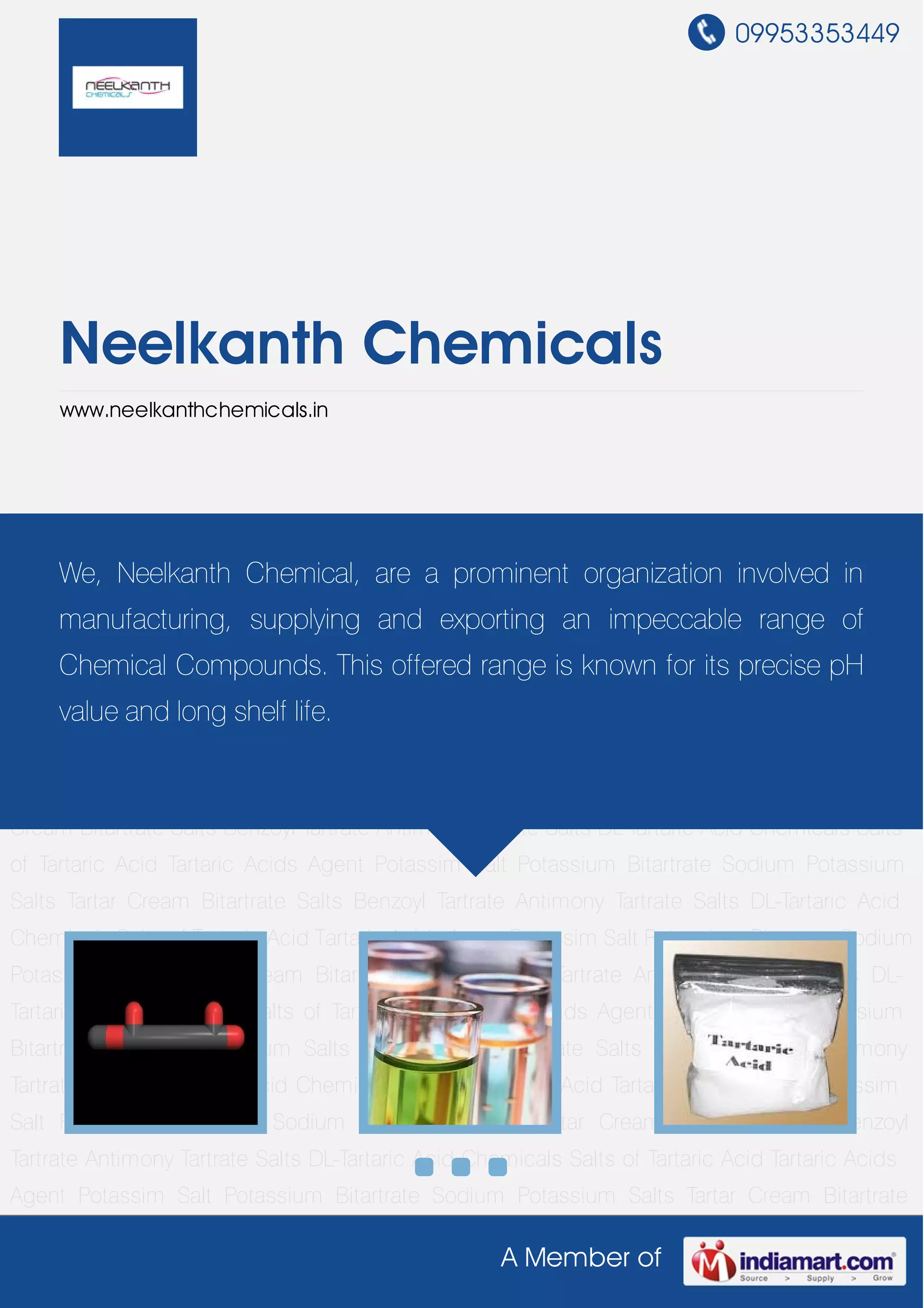 Neelkanth chemicals | PDF