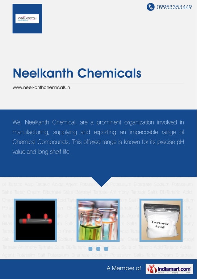 Neelkanth chemicals | PDF