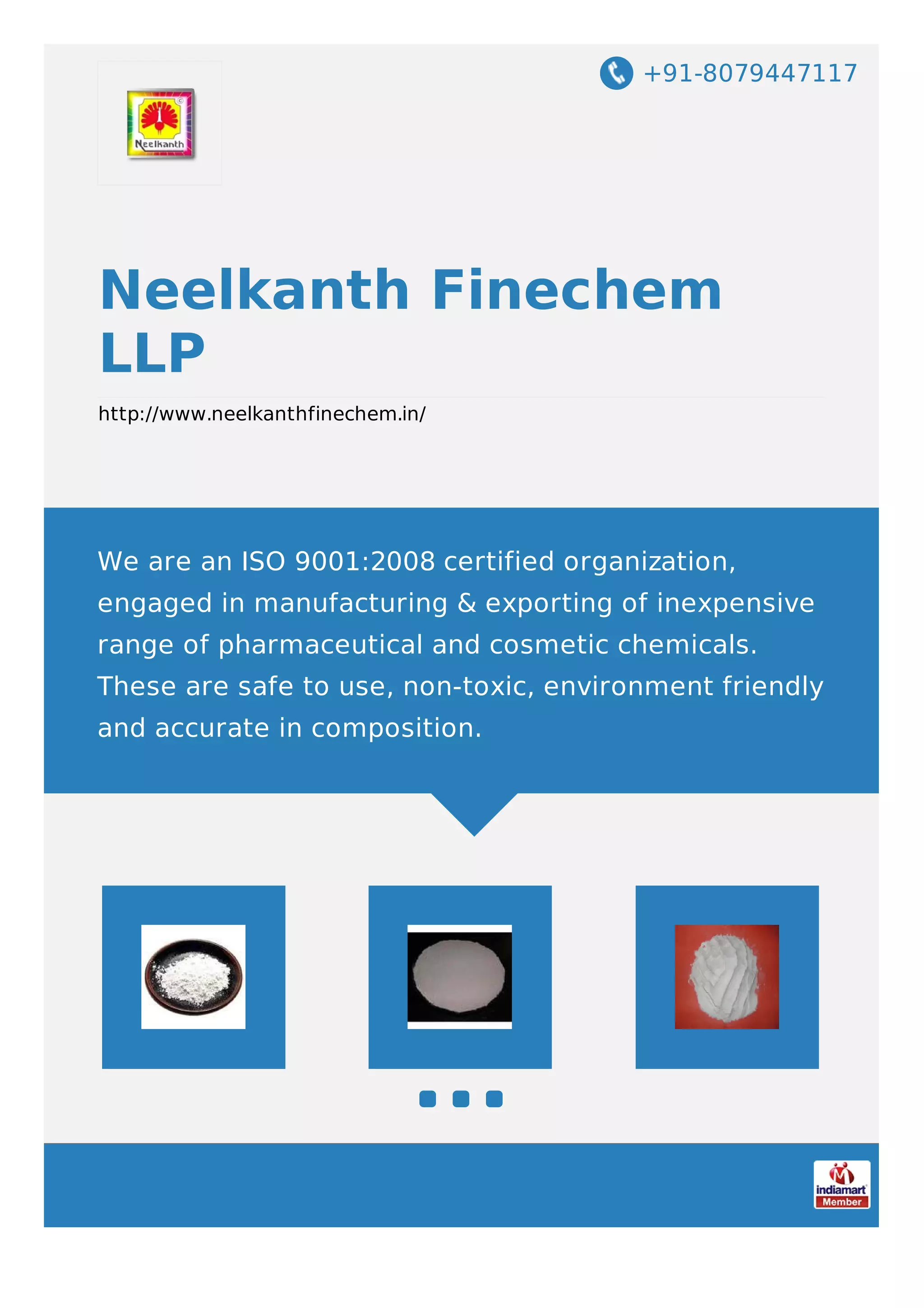 Neelkanth finechem-llp | PDF