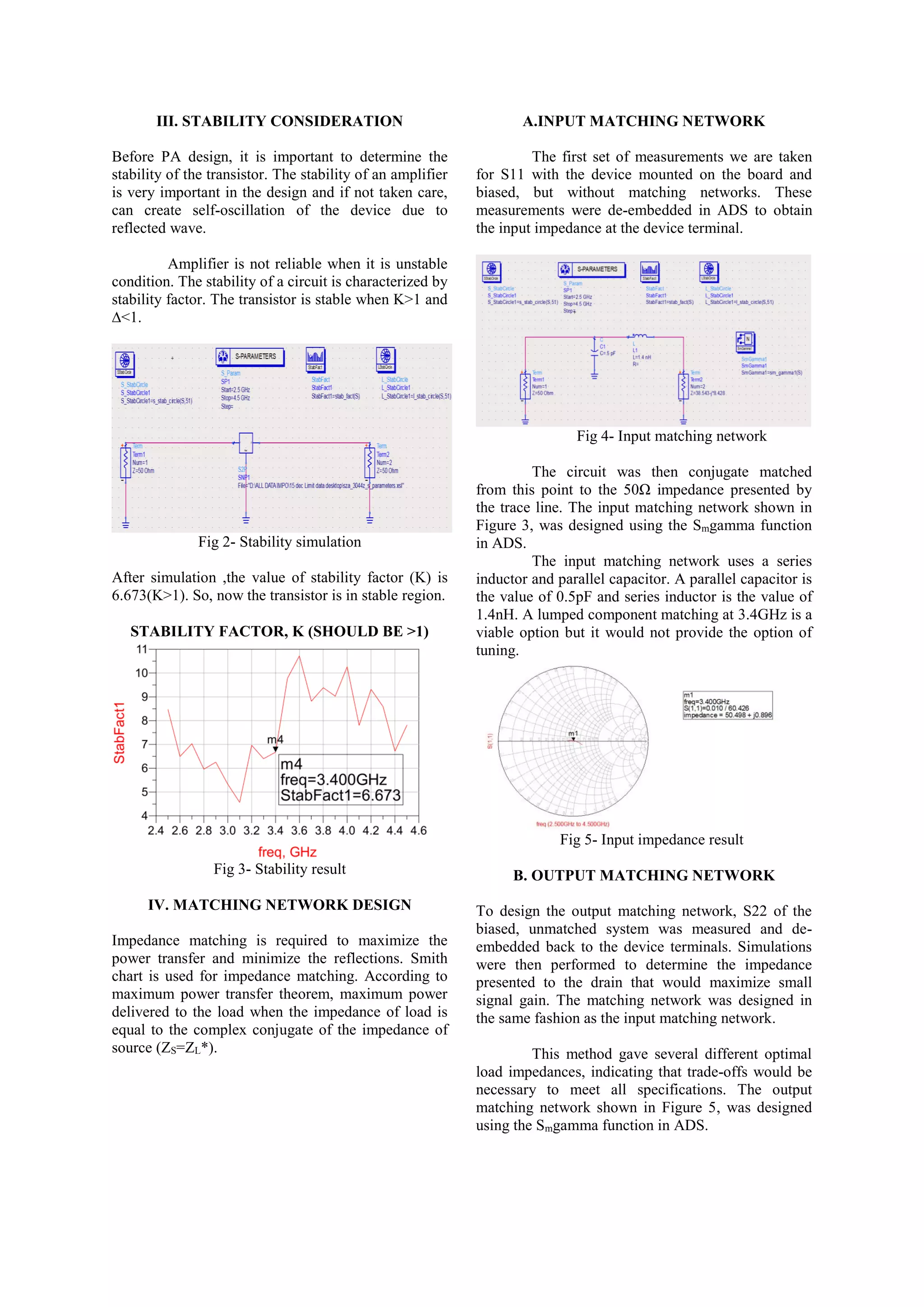 High power amplifier at 3.4 GHz | PDF