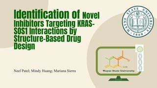 Identification of Novel Inhibitors Targeting KRAS-SOS1 Interactions by ...
