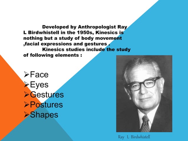 Presentation on Kinesics | PPTX