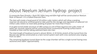 Neelum jehlum hydropower project | PPTX