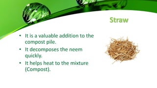 Neem Bio Compost | PPTX