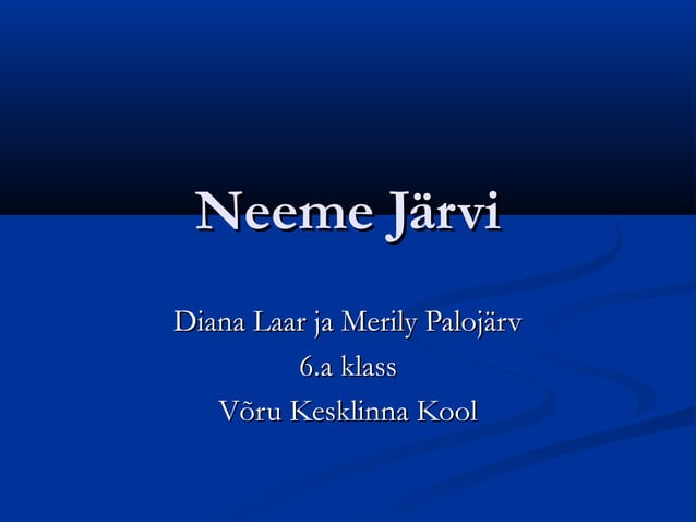 Neeme Järvi dirigent ja koorijuht | PPT