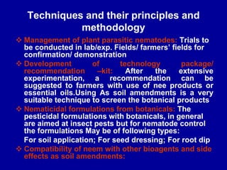 Neem in nemas mgt by Vikas Bamel (2012) | PPT