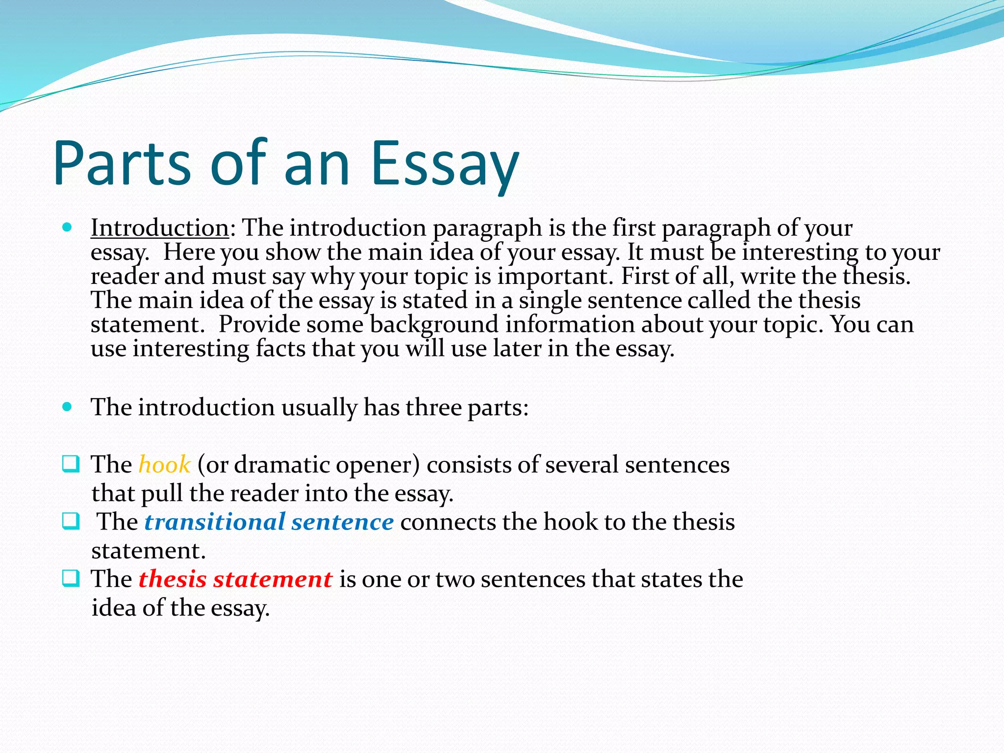 Essay-writing | PPTX