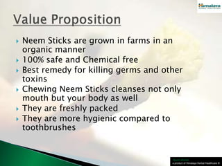 Neem sticks | PPT