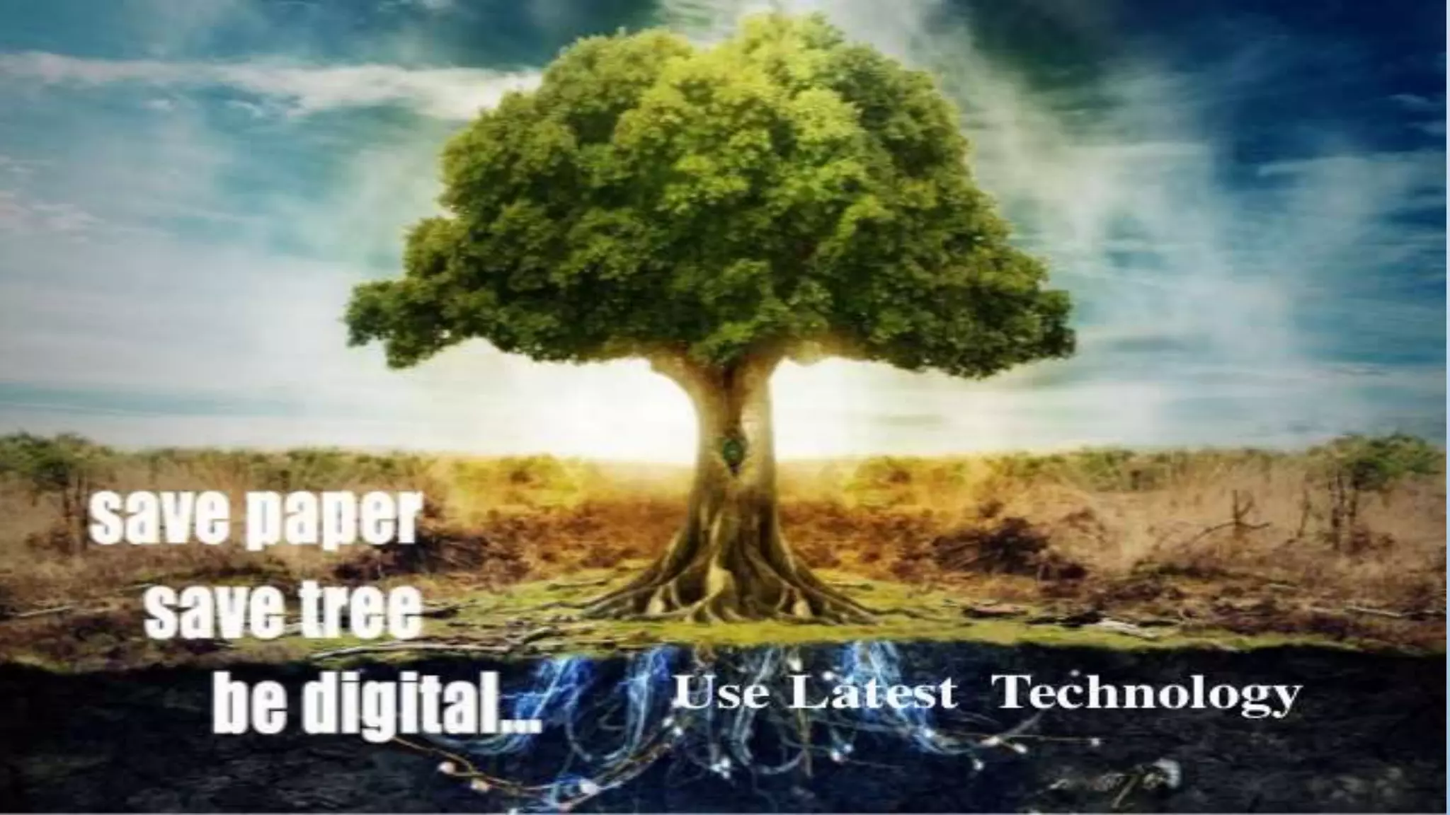 Paperless world | PPTX