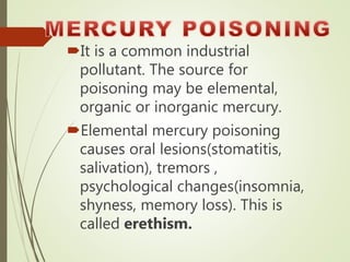 BIOCHEMISTRY BASIS OF ENVIROMENTAL HEALTH HAZARDS | PPTX