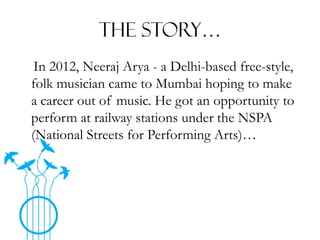 Neeraj arya's kabir cafe profile | PDF