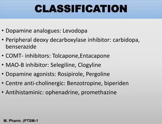 Screening Methods of Parkinson's Disease | PPTX