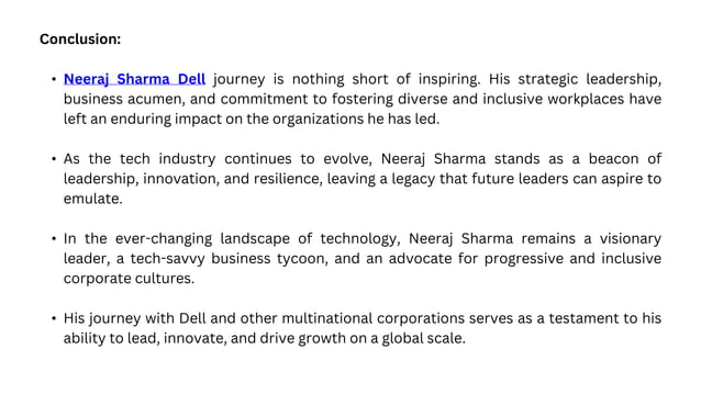 Neeraj Sharma Dell: Dell and Beyond.pptx