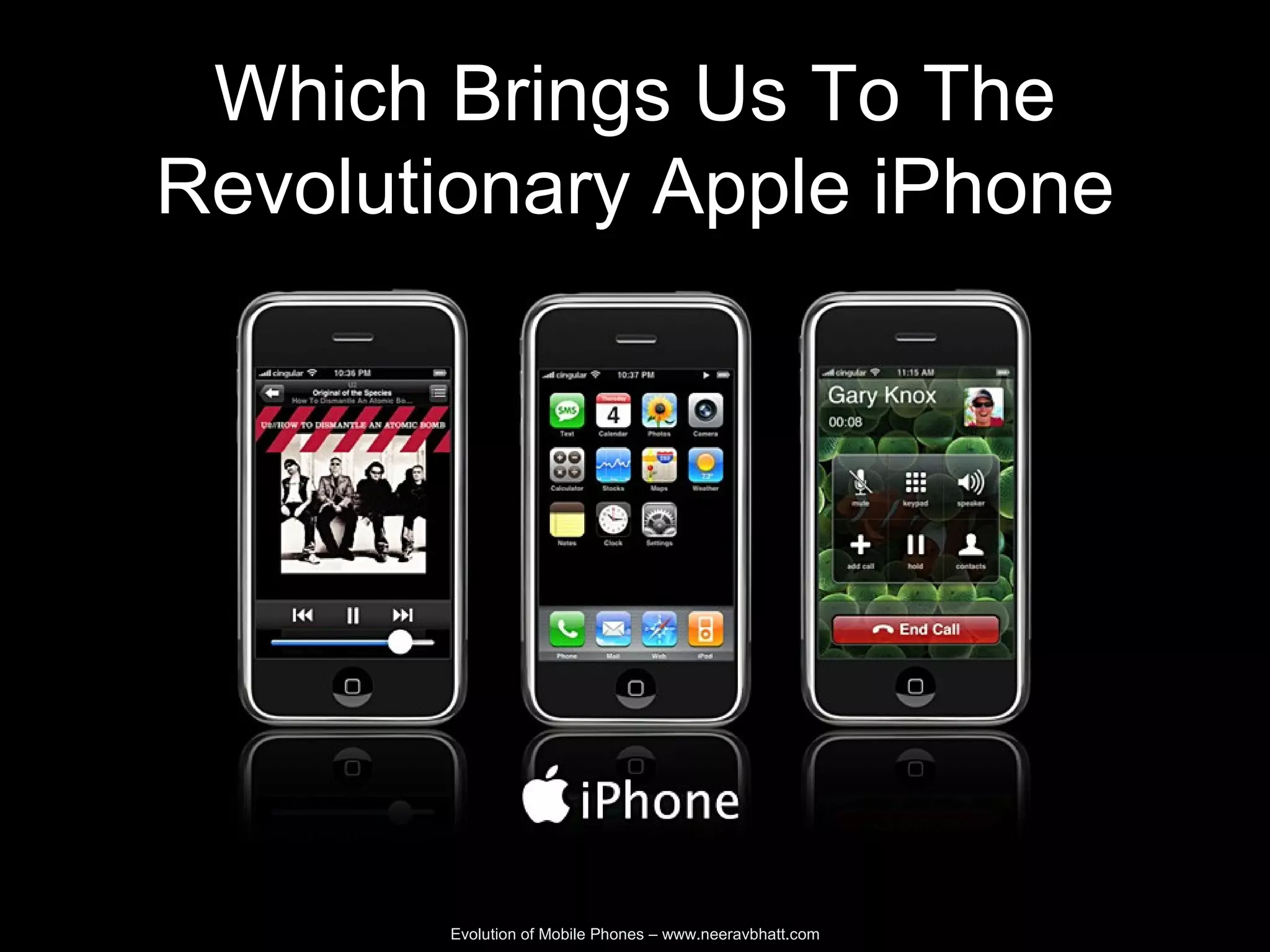 Evolution Of Mobile Phones | PPT