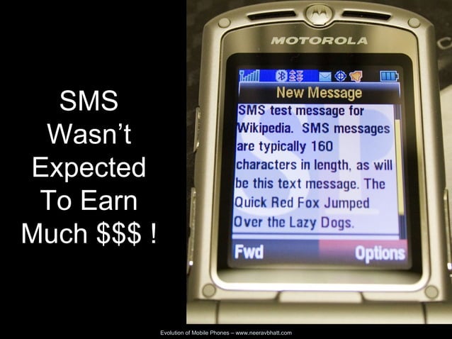 Evolution Of Mobile Phones | PPT