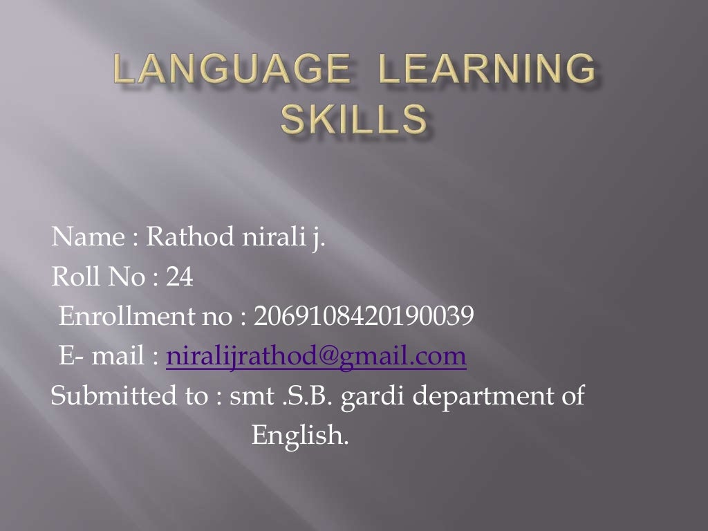 Language Learning Skills language-learning-skills