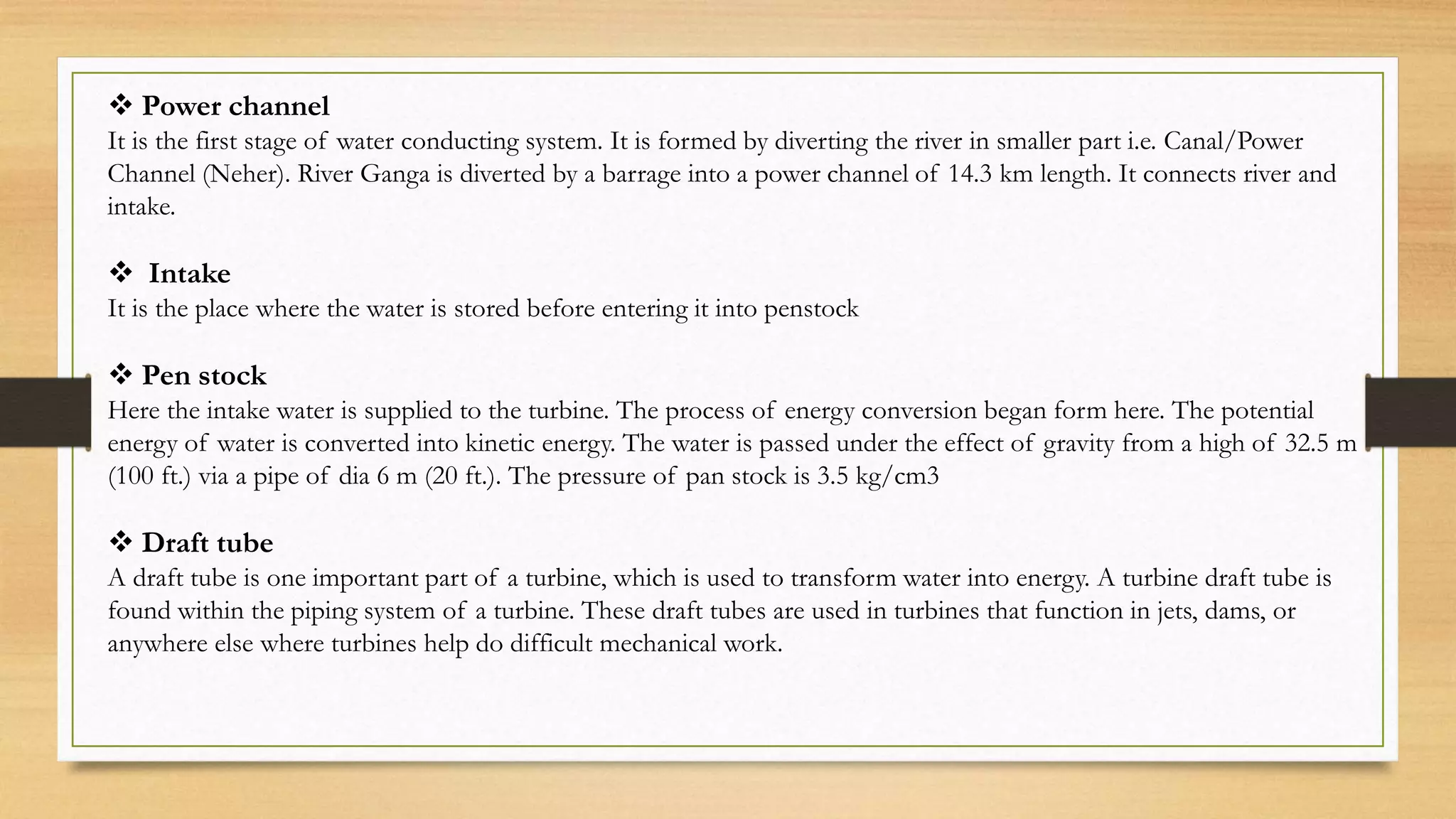 Ppt on chilla hydropower plant. | PPTX