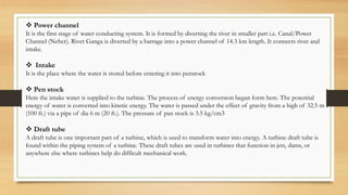 Ppt on chilla hydropower plant. | PPTX