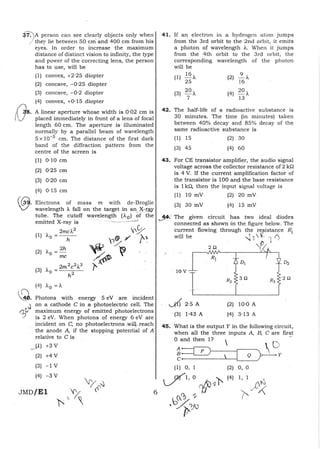 Neet ii-2016-question-paper | PDF