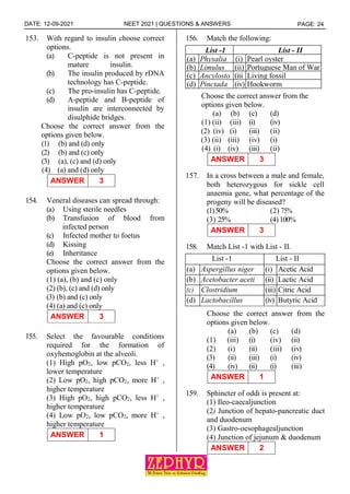 NEET 2022 (1).pdf | Chemistry | Science